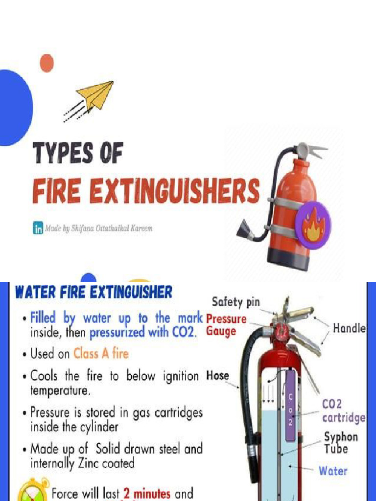 Types of Fire Extinguisher | PDF