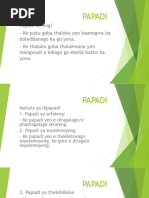 Makaelagongwe Le Malatodi-MPHT 8 | PDF | Games & Activities