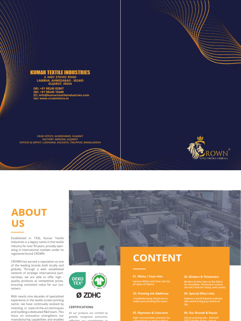 Crown Catalog 2025FP | PDF | Textiles | Ink