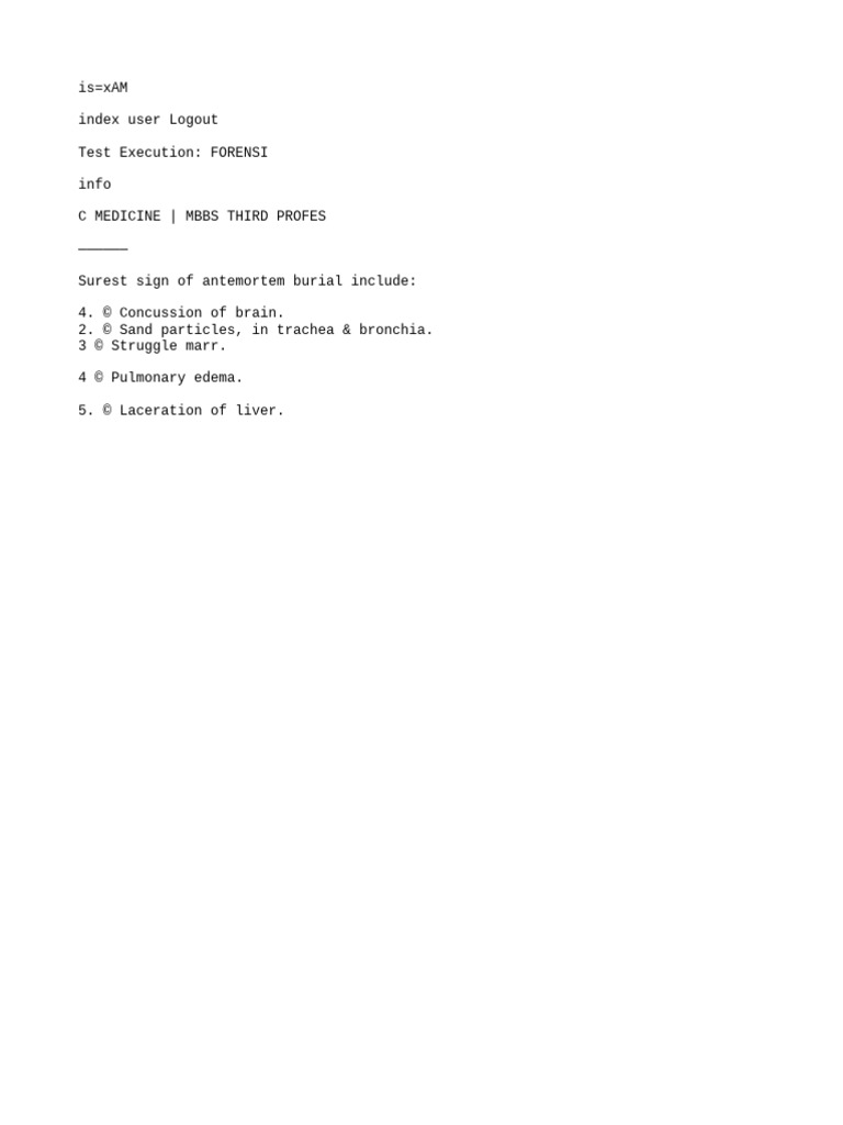 Forensic | PDF | Autopsy | Forensic Science