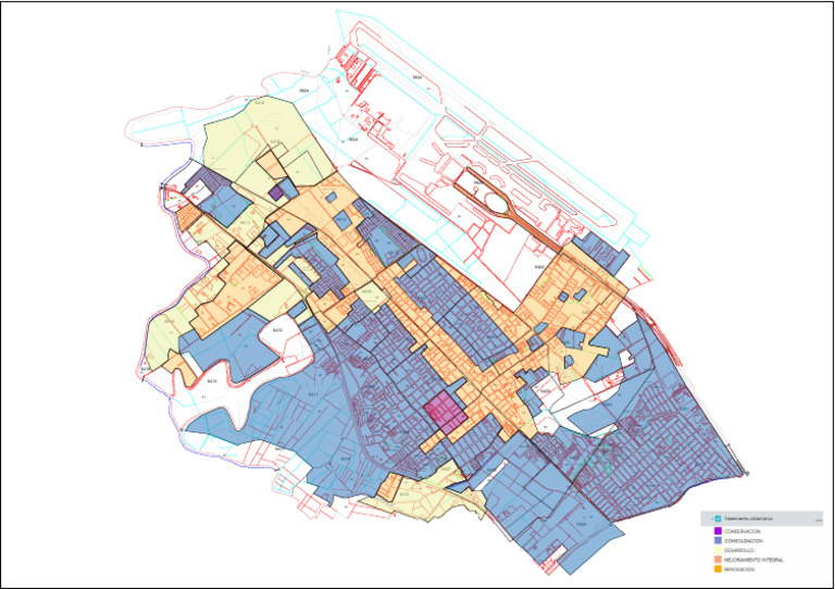Mapa Tratamientos Urbanisticos Fontibon | PDF