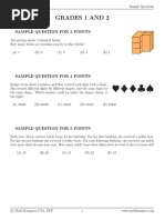 Algebra I STAAR Score Conversion 2024 | PDF | Texas