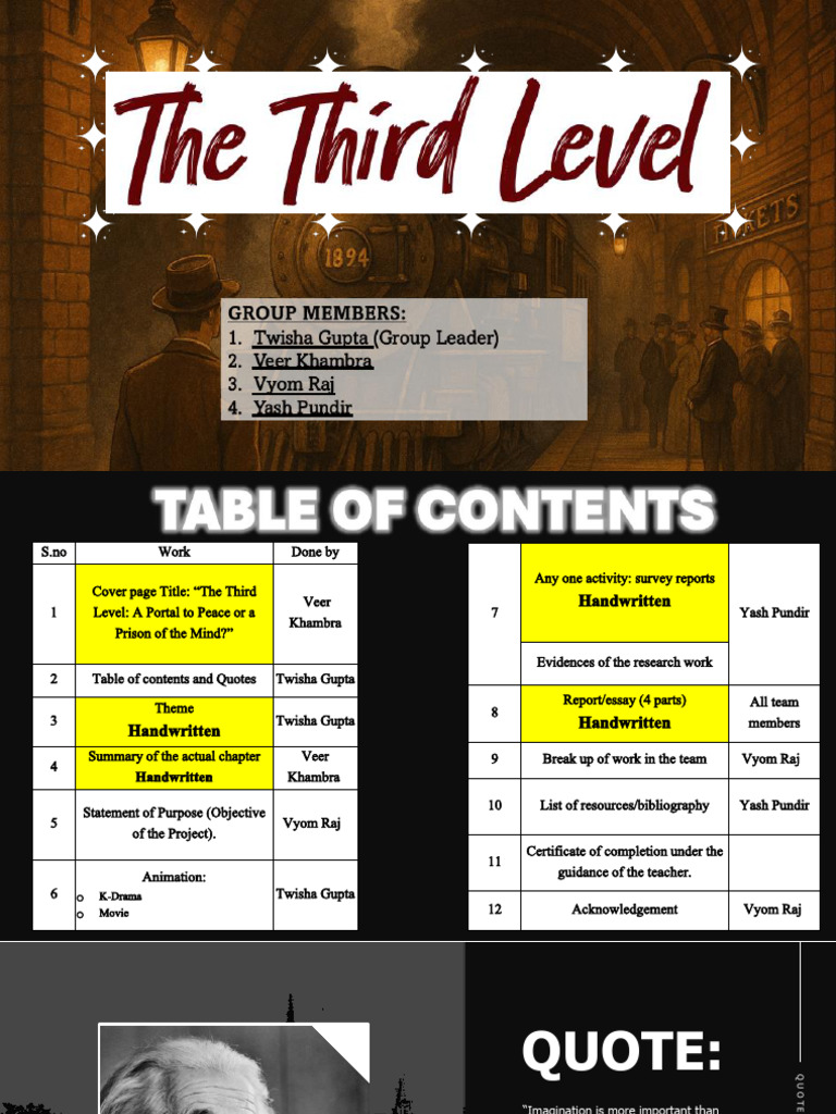 The Level: Third | PDF