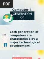 Five Generations of Computers | PDF | Computing | Quantum Computing