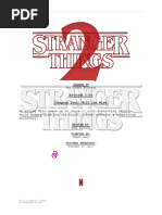Stranger Things Transcript 101 Chapter One The Vanishing of Will Byers ...