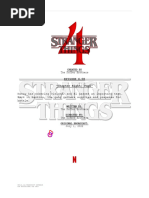 Stranger Things Transcript 105 Chapter Five The Flea and The Acrobat | PDF