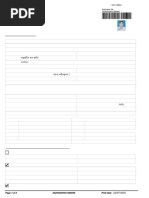 Scholarship Undertaking Form Template | PDF