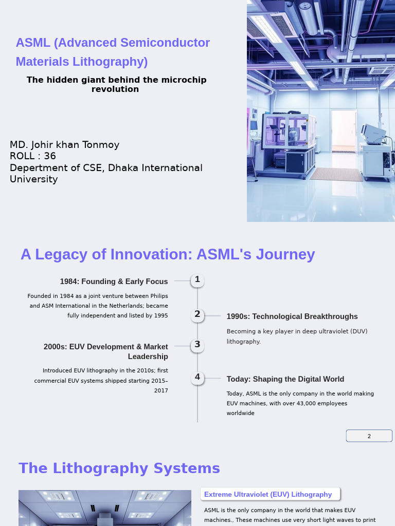 ASML-Powering-the-Future-of-Technology | PDF | Photolithography