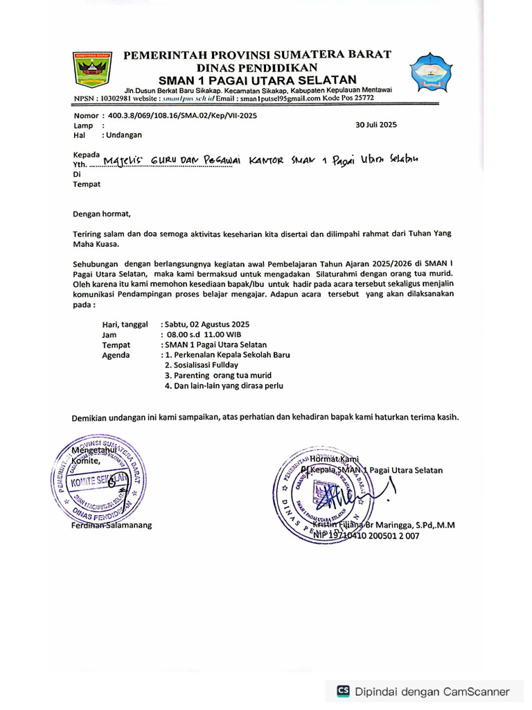 Undangan Parenting | PDF
