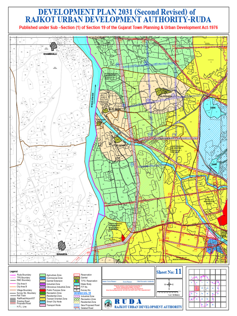 Rajkot Development Plan 2031 Overview | PDF