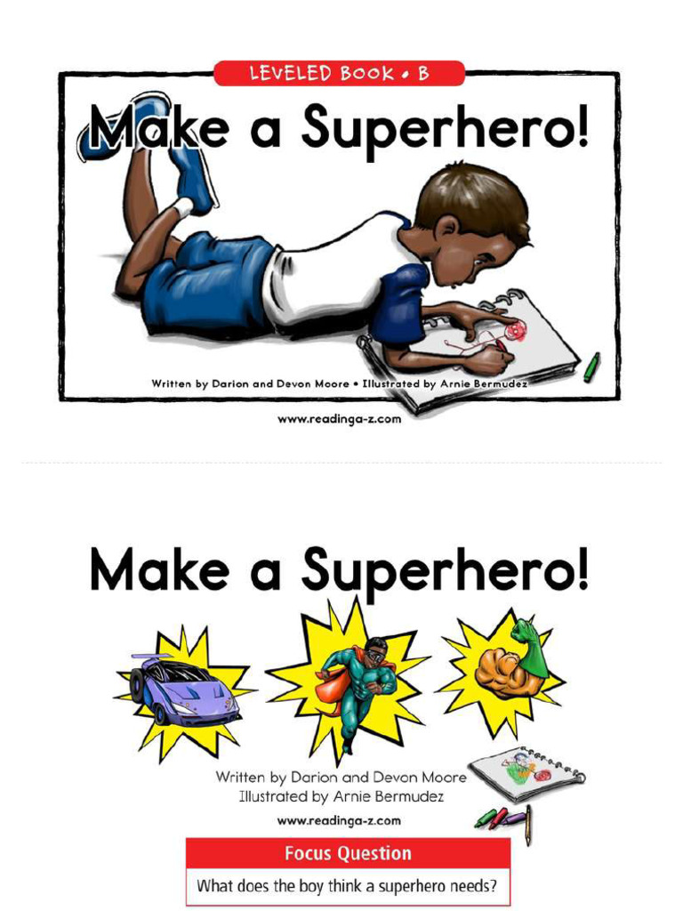 Make A Superhero (B) | PDF