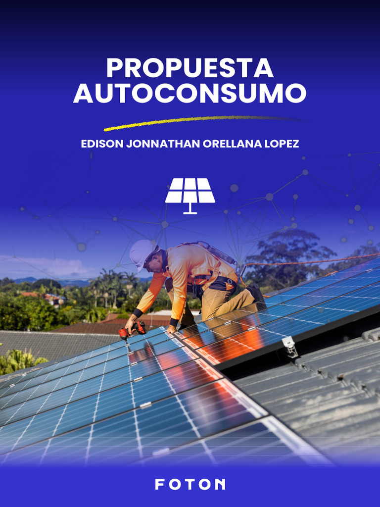 Presupuesto Jefes Son Placas SolaresOFERTA EDISON ORELLANA PREMIUM ...