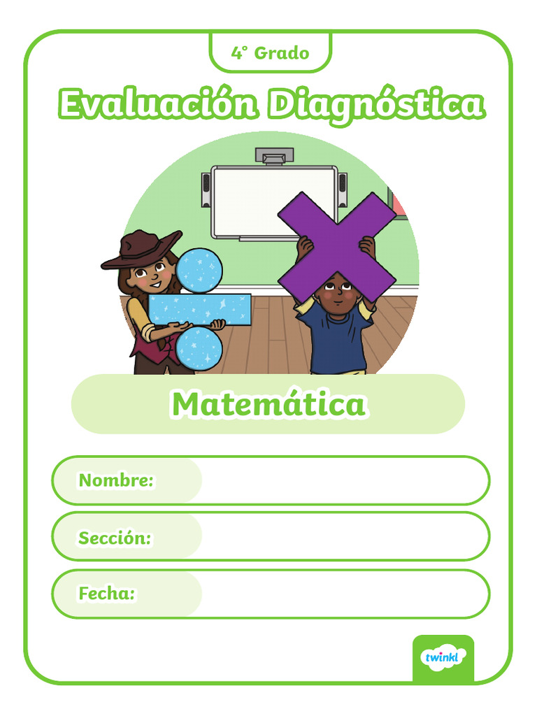 Evaluación de Lengua 4° Grado Primaria | PDF | Sustracción | Medición
