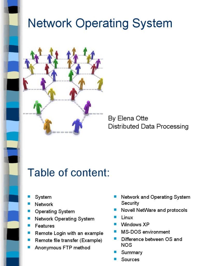 Network Operating Systems | PDF | Operating System | File Transfer Protocol