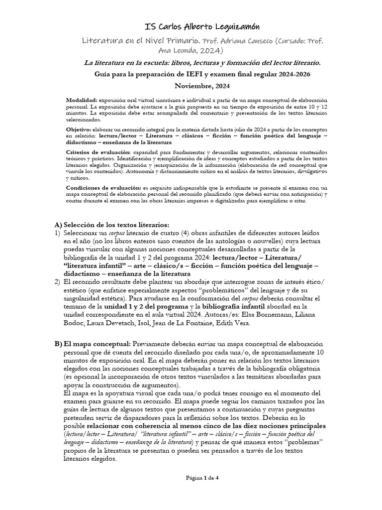 Lecturas_complementarias_IEFI_final_2024 | PDF | Literatura infantil | Moralidad