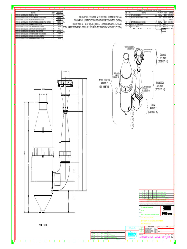 BSG Wet Scrubber | PDF | Mechanical Engineering