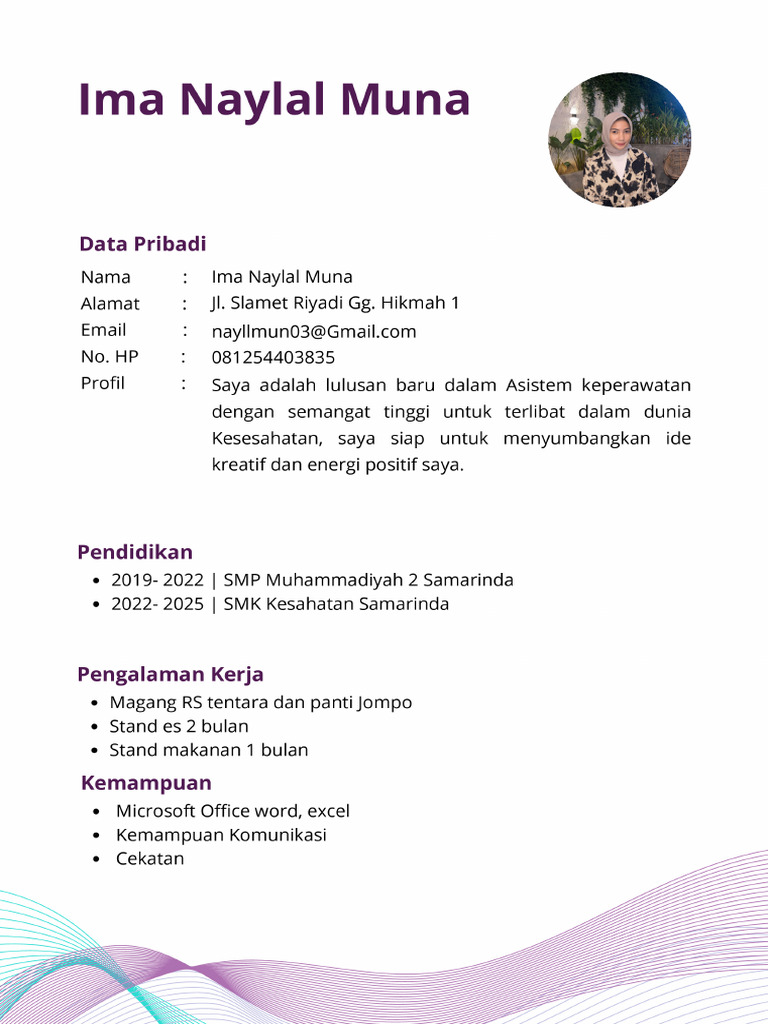 CV. Ima Naylal Muna | PDF