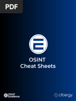 Open Source Intelligence (OSINT) Reporting Template 1 | PDF