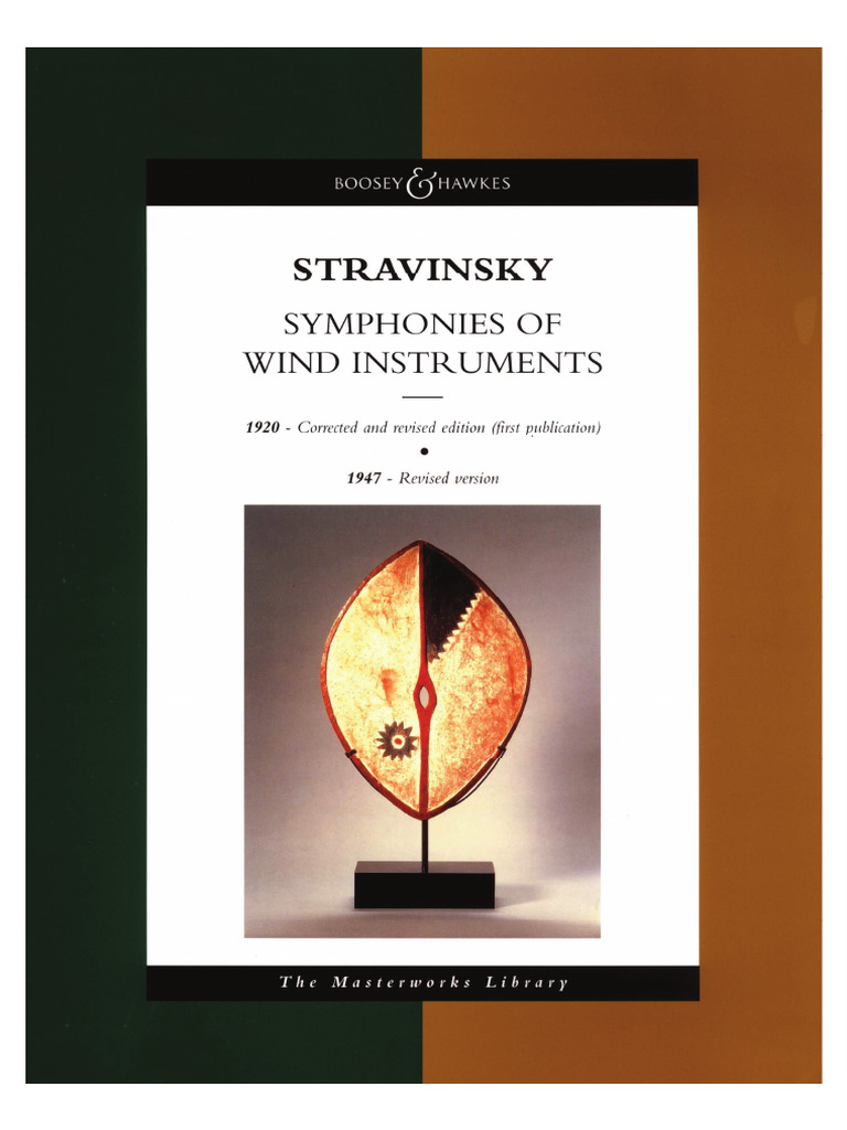 Symphonies of Wind Instruments - 1947 Revised Version (Symphonies of ...