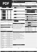 DND 5E Encounter Sheet Combat Tracker | PDF | Fantasy Role Playing ...