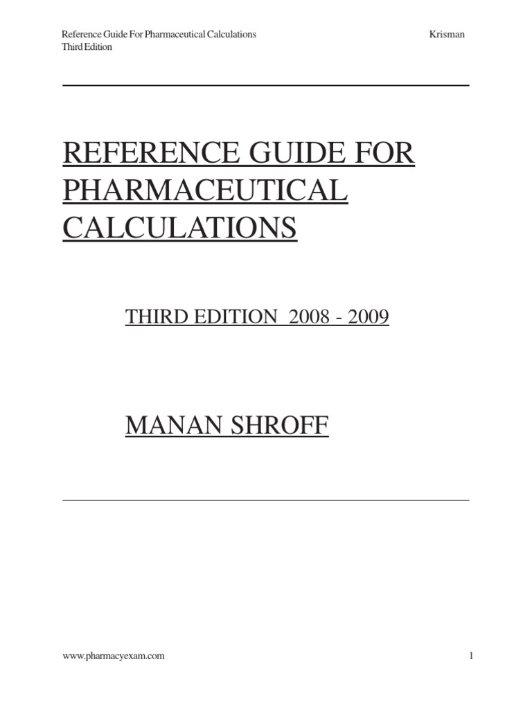 Pharmaceutical Calculation - PDF 2 | PDF | Renal Function | Creatinine