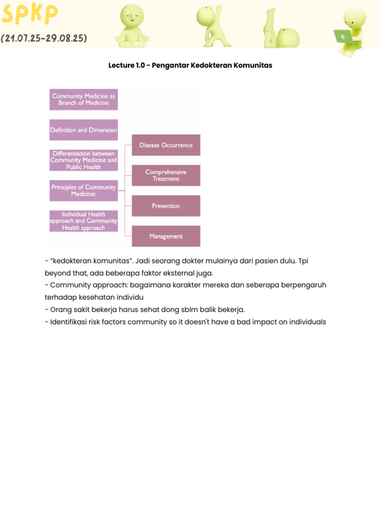SPKP Lecture 1.0 | PDF | Medical Diagnosis | Public Health