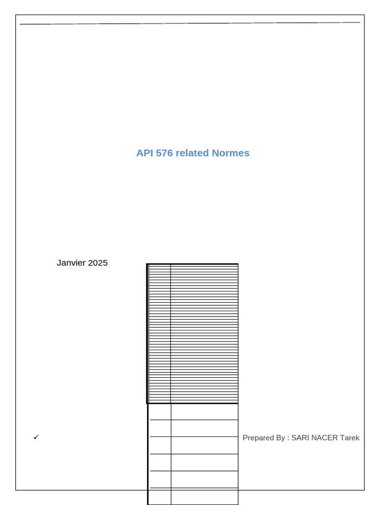 API 576 Related Normes | PDF | Oil Refinery | Valve