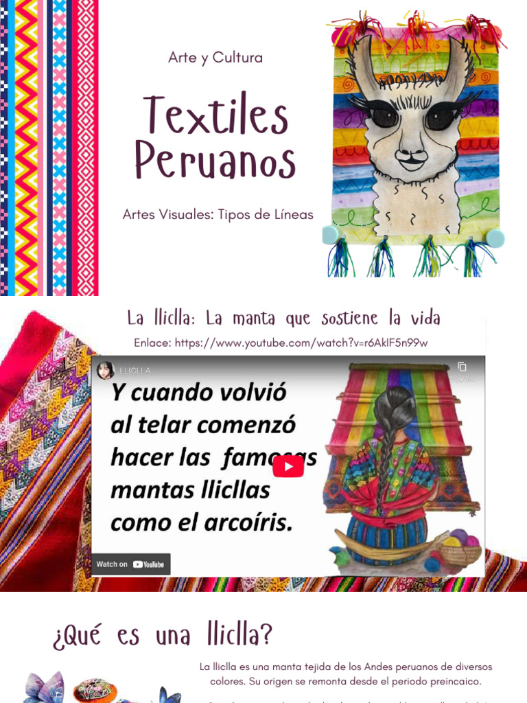 La lliclla: Manta Andina y su Significado | PDF