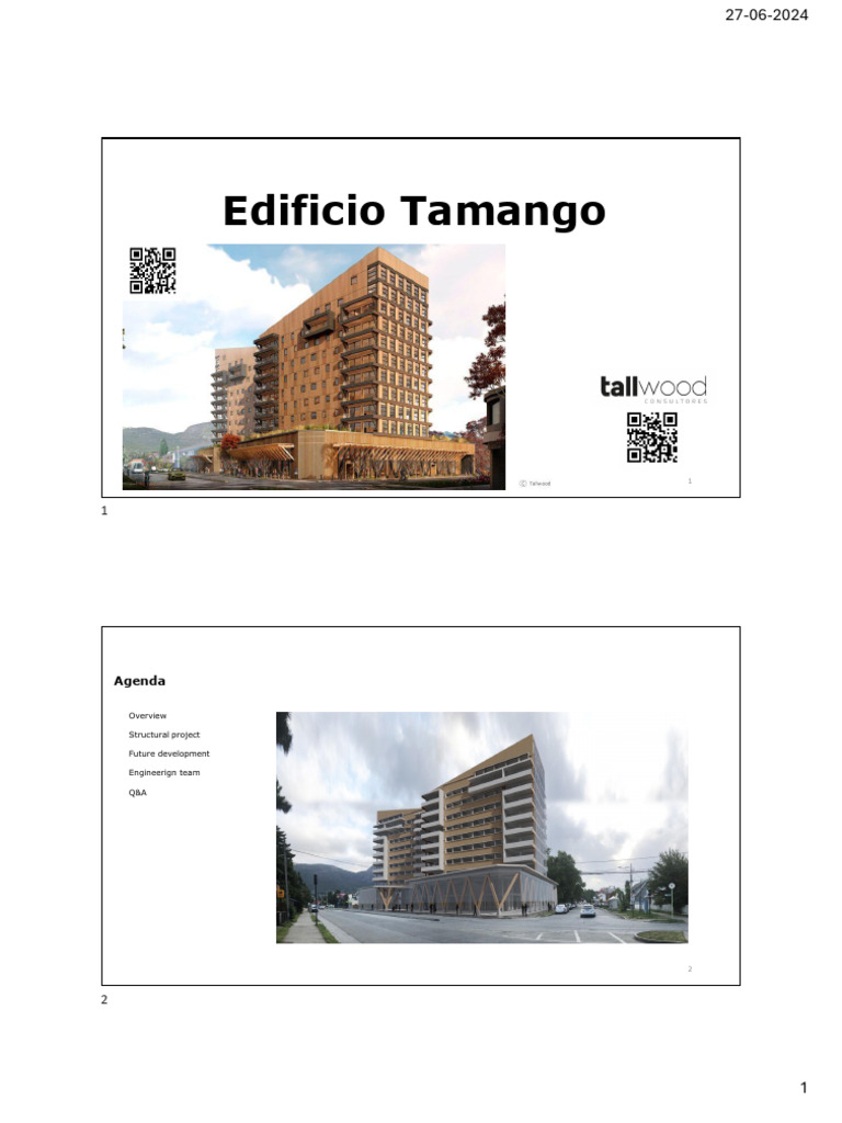 Edificio Tamango: Coyhaique Project Overview | PDF | Mechanics ...