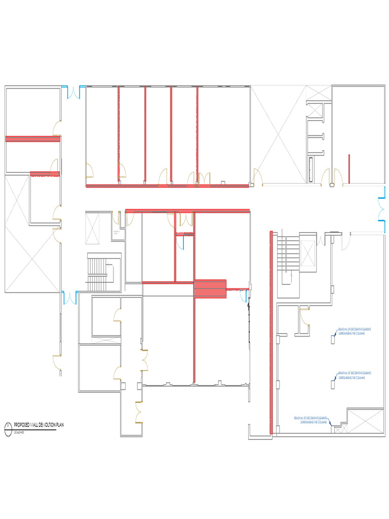 Proposed Wall Demoltion Plan | PDF