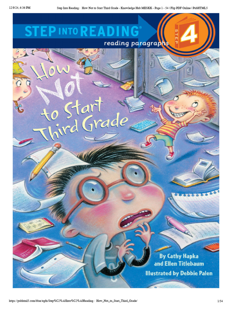 How Not To Start Third Grade | PDF | Computer File Formats