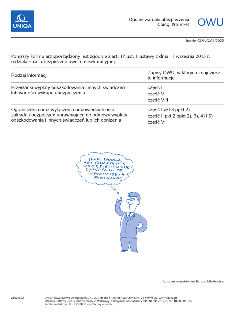 OWU Going - Proticket | PDF
