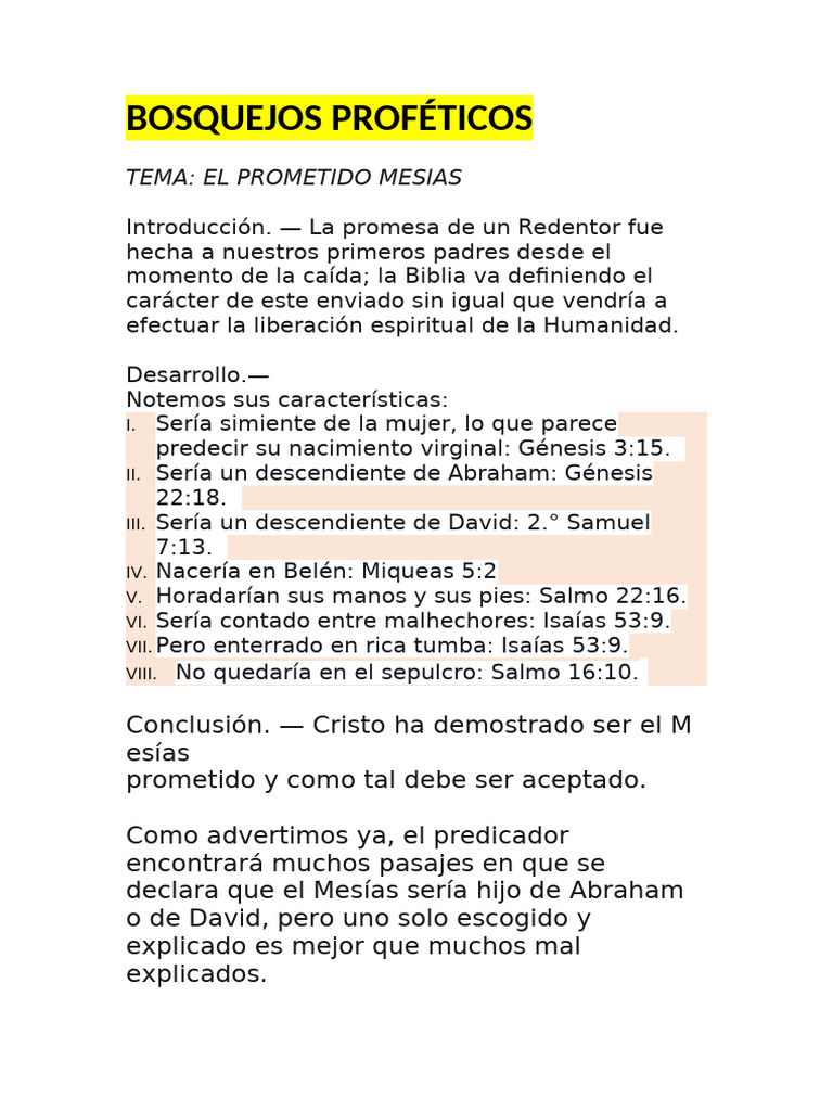 Bosquejos Proféticos Clase # 4 | PDF | Daniel (figura bíblica) | David