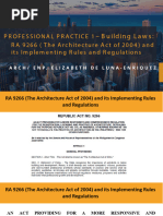 Architect Regulations & Updates | PDF | Licensure | Architect