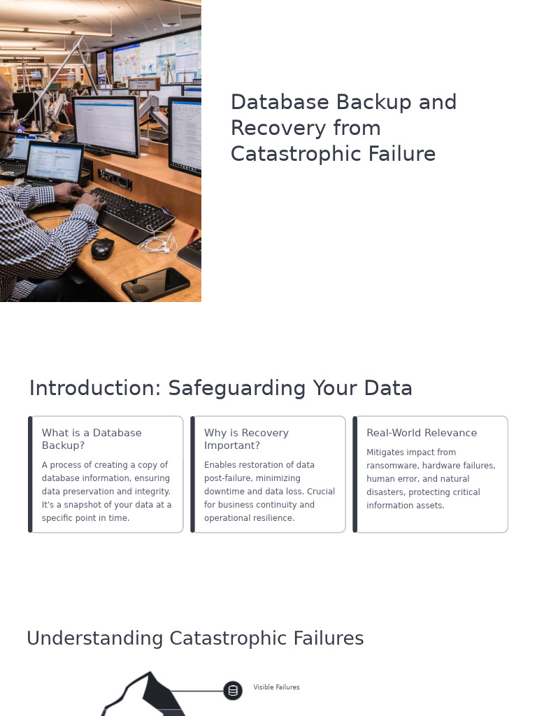 Database Backup and Recovery Guide | PDF | Backup | Databases
