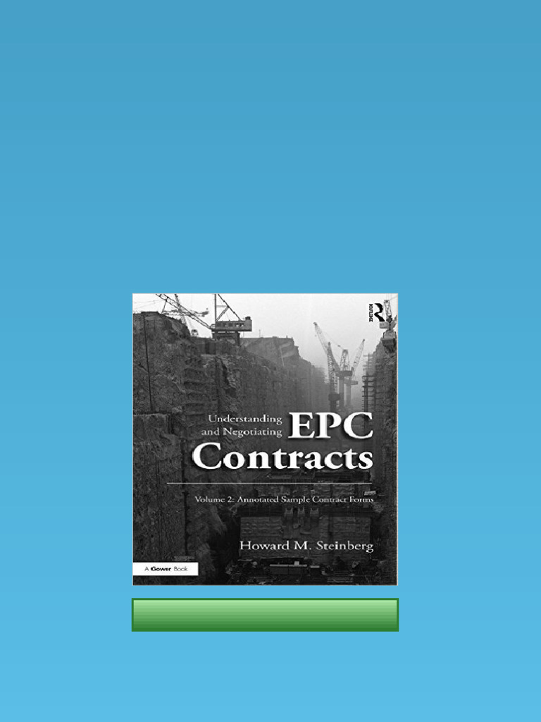 Etextbook 978-1472423788 Understanding and Negotiating EPC Contracts ...