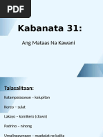 Kabanata 31 El Filibusterismo | PDF