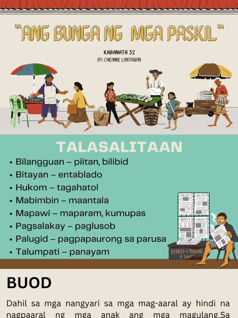 Kabanata 32 - Ang Bunga NG Mga Paskil (Lantawan) | PDF