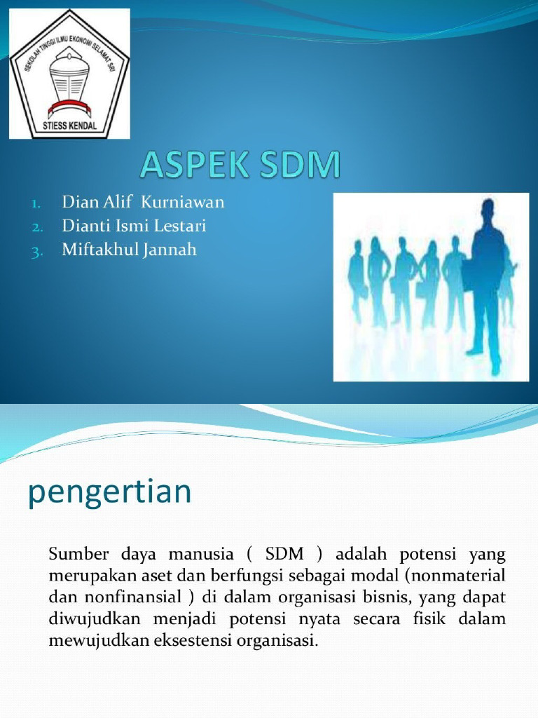 Aspek SDM | PDF