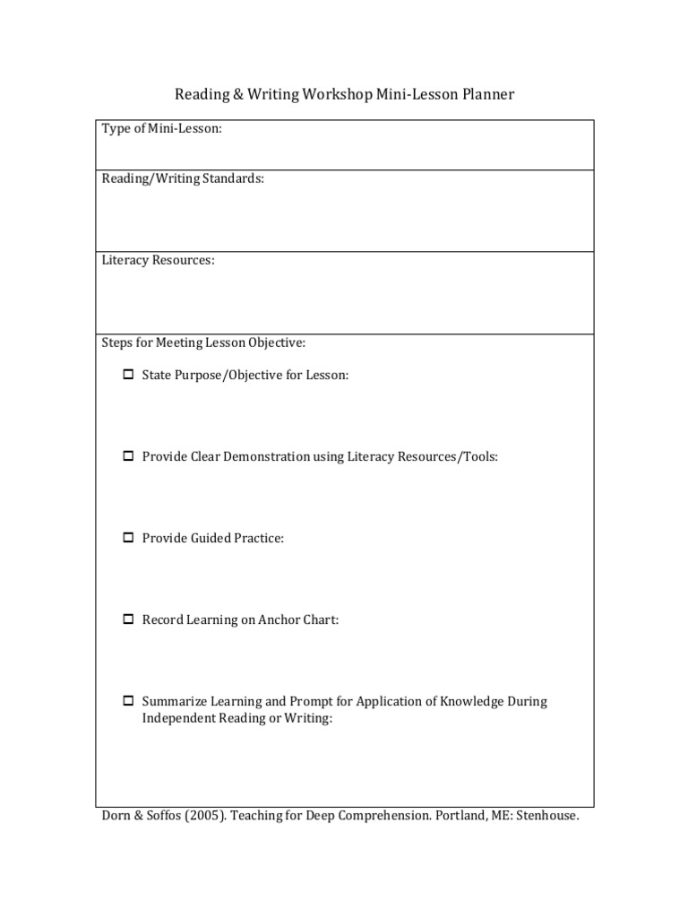 Main Idea & Details Mini-Lesson Guide | PDF | Reading Comprehension | Sugar