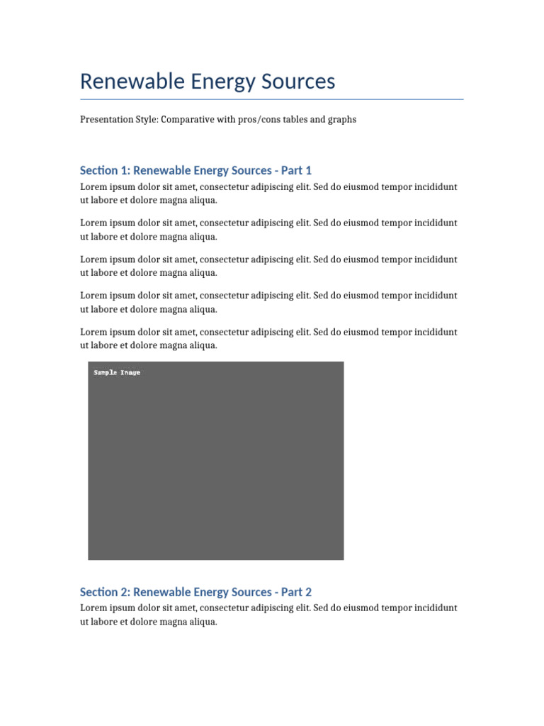 Document 9 Renewable Energy Sources | PDF