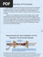 4 Types of Dampers in Hvac (FD, MFD, VCD & NRD) | PDF | Duct (Flow) | Fuse (Electrical)