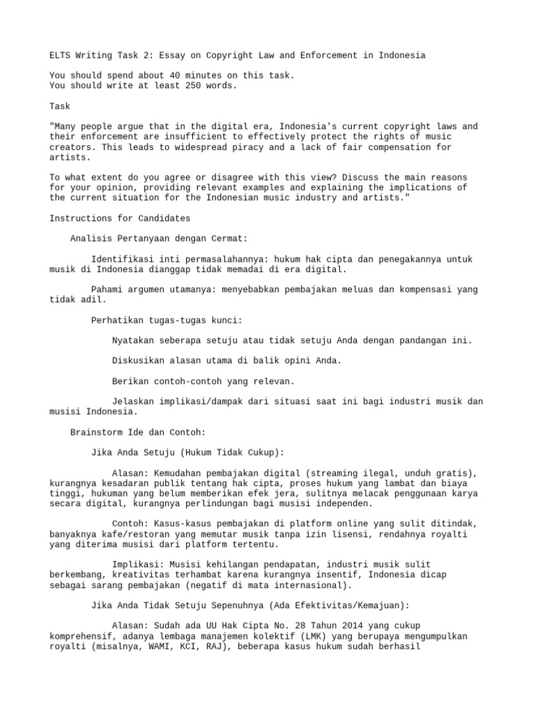 IELTS Writing Task | PDF