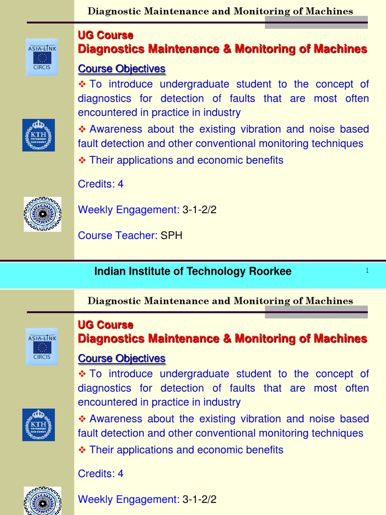 Condition-Based Maintenance Diagnostics | PDF | Reliability Engineering ...