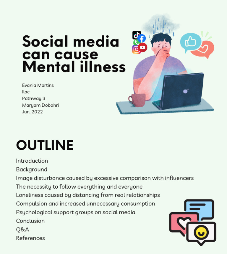 Social Media Can Cause Mental Illness | PDF