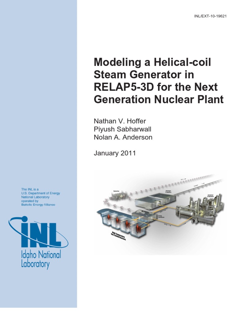 Modeling of Helical Coil Steam Generator | PDF | Energy Conversion ...