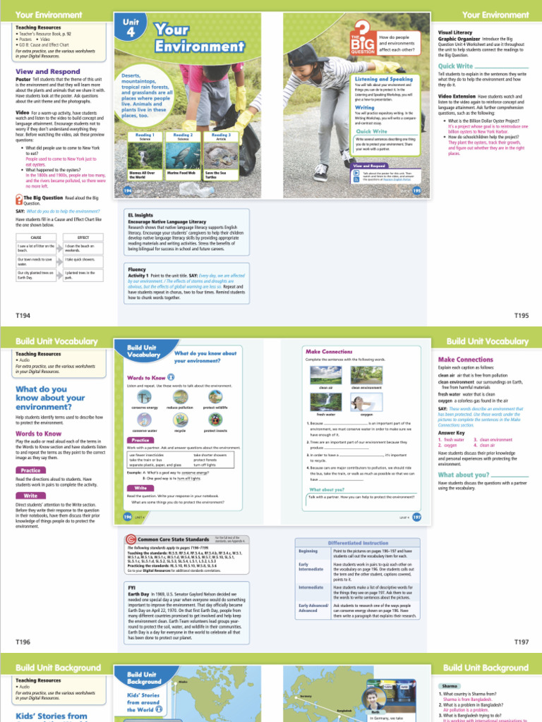 Unit 4 Reading Teacher | PDF