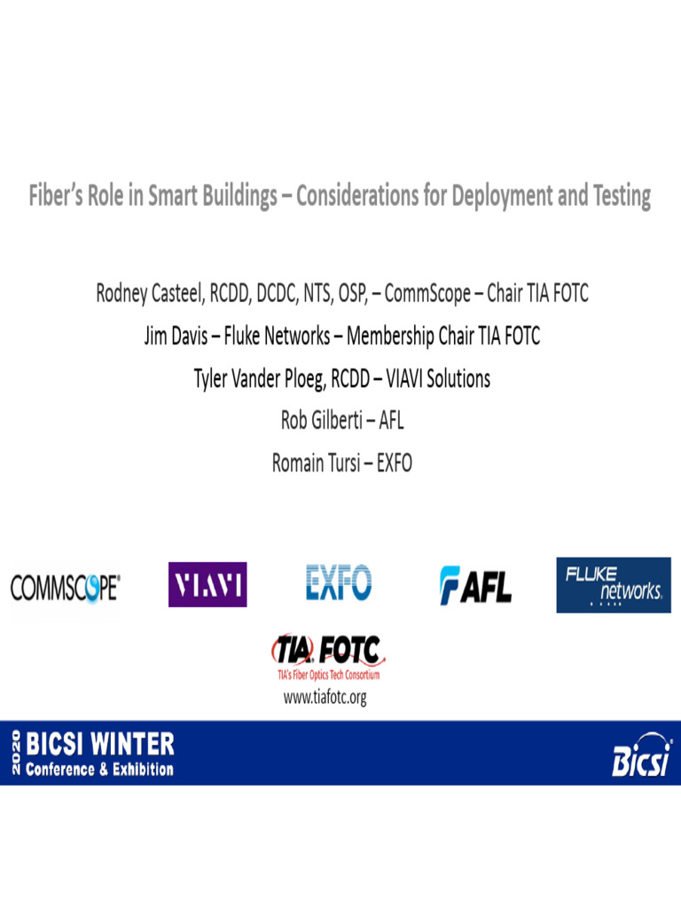 Fiber's Role in Smart Buildings | PDF | Optical Fiber | Decibel