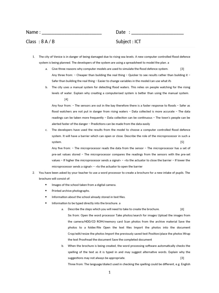 Flood Defence System Modelling Guide | PDF | Photograph | Spelling