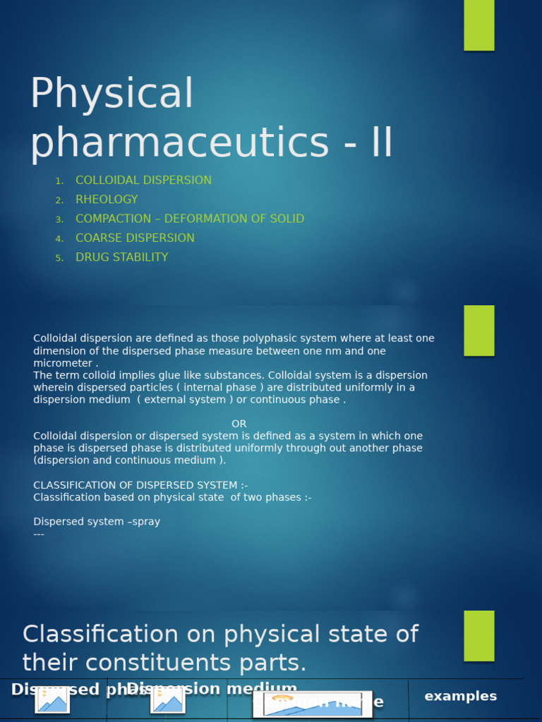 Physical Pharmaceutics - II | PDF
